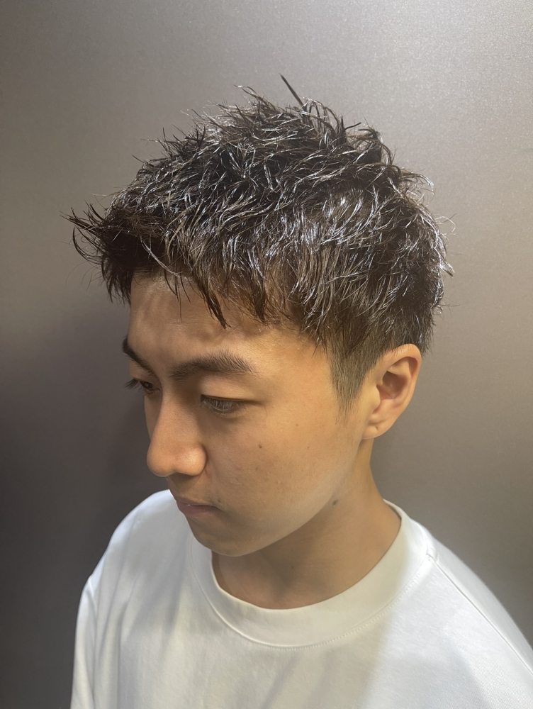 ソフトツイスト｜ヘアカタログ｜ 高級理容室 床屋 ヒロ銀座ヘアーサロン